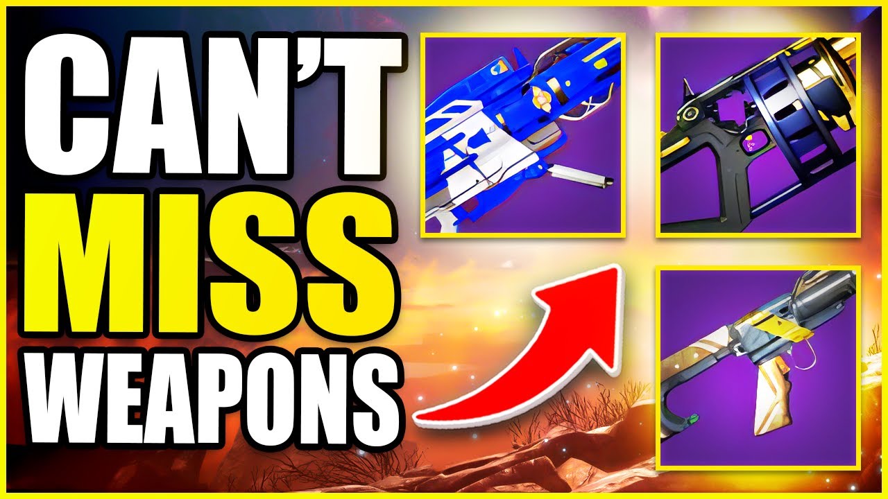 Top 3 MUST FARM Weapons Before The Final Shape! (Destiny 2) - YouTube