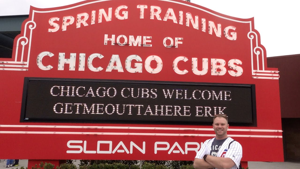 Sloan Park - Spring Training Baseball Chicago Cubs Cactus League 2023 ...