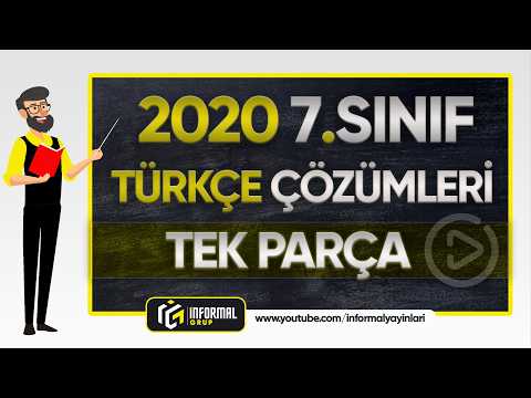 İOKBS 2020 - 7. Sınıf Türkçe Soruları ve Çözümleri | Bursluluk Sınavı