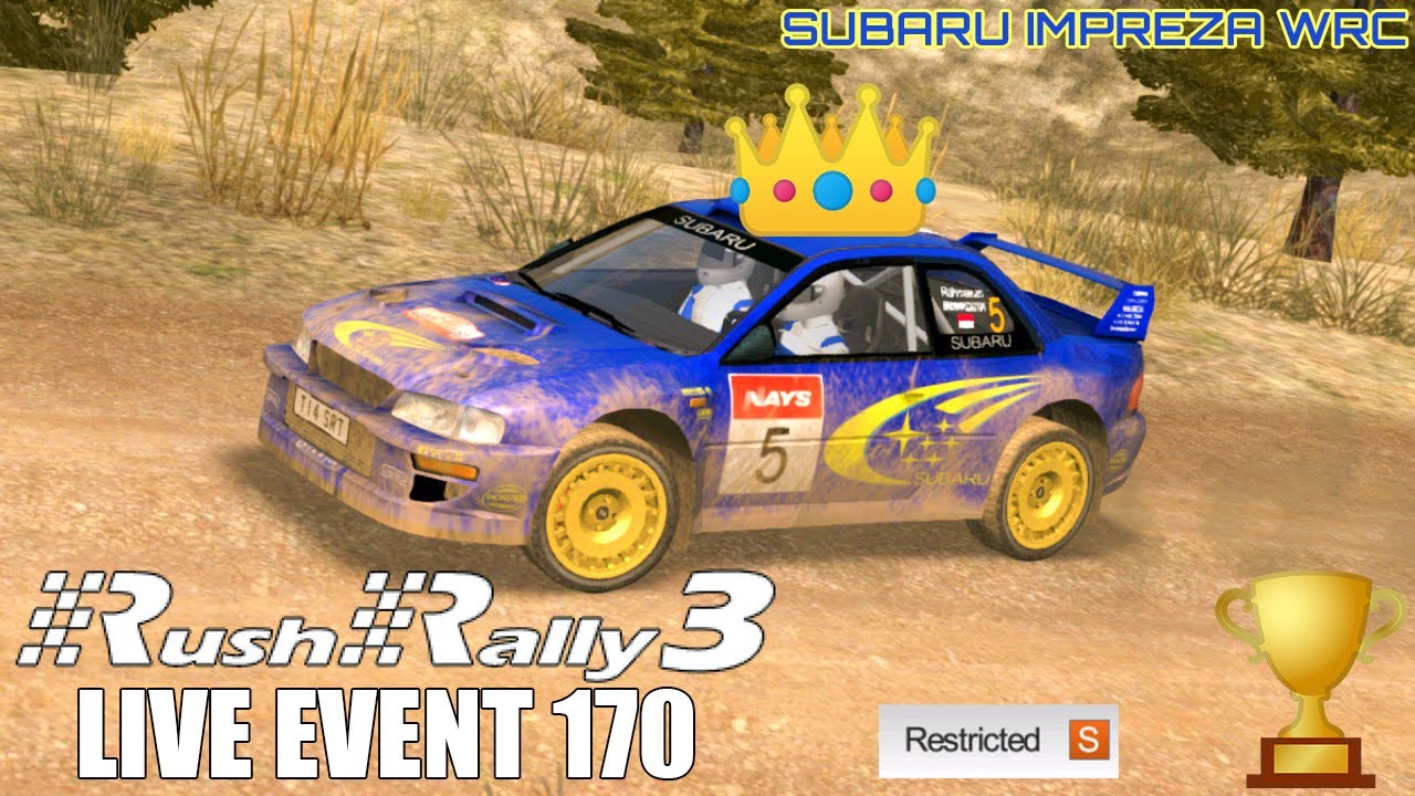 Rush Rally 3 - Subaru Impreza WRC Tribute (Live Event 170 Victory ...