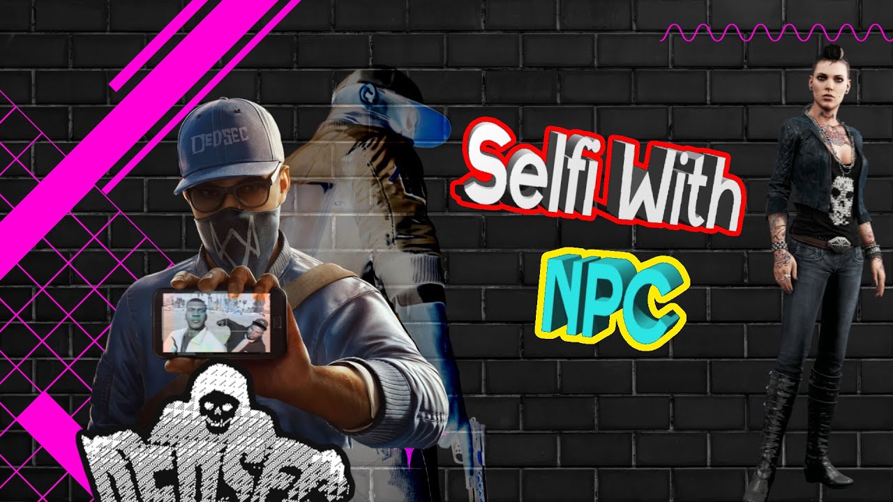 Watch dog legion/2 Selfie experiments : NPC reaction - YouTube
