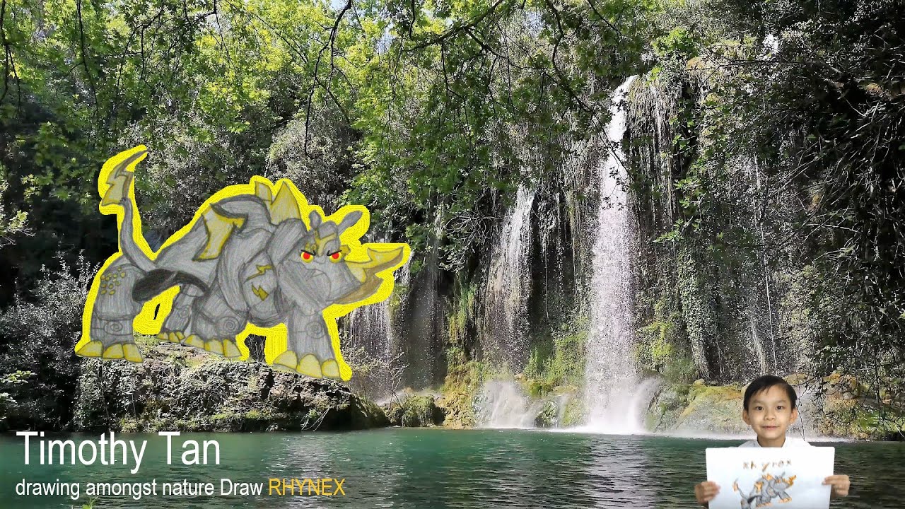Timothy Tan drawing amongst nature Draw Rhynex - YouTube