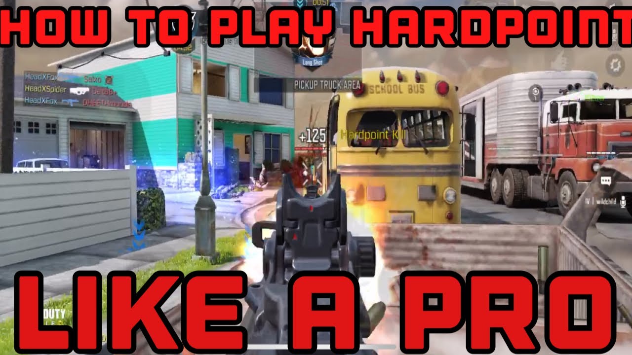 How to Actually Play Hardpoint In call of duty mobile ||HARDPOINT ...