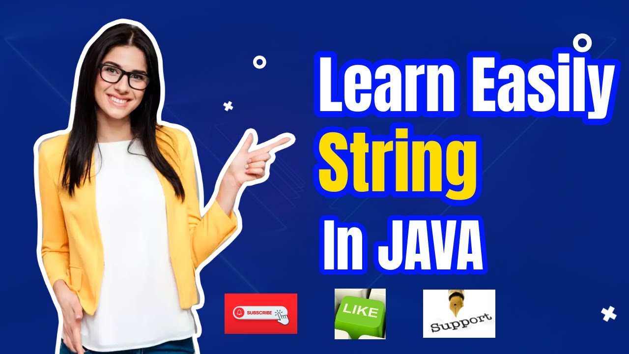 String in JAVA || #java || - YouTube