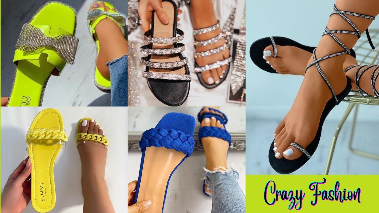 2023 trendy flat sandal design || latest beautiful flat sandal design ...