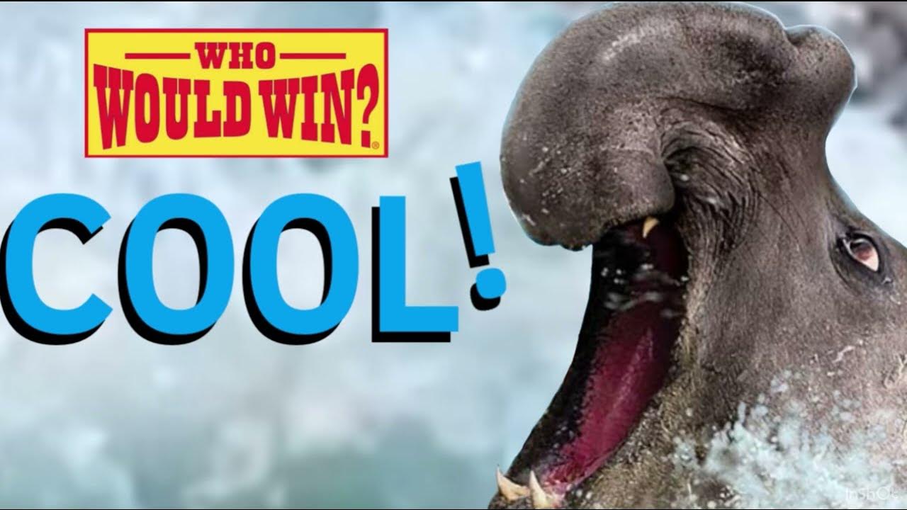 WALRUS VS. ELEPHANT SEAL is one of the COOLEST who would win books ...