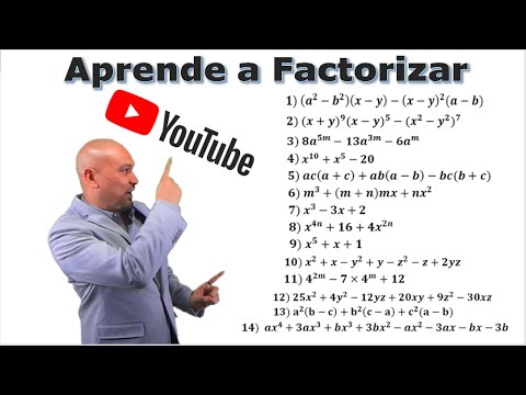 Aprende a factorizar | Bienvenidos - YouTube