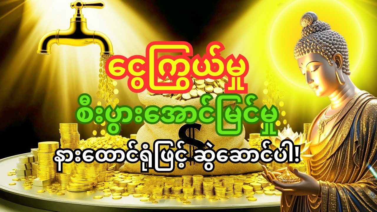 ðŸ™á€›á€¾á€„်သီá€á€œá€ ဂါထာ á€á€…်နေ့á€á€Šá€ºá€¸á€”ားထောင်ပြီး ငွေကြွယ်မှုနှင့် ကံကောင်းမှု
