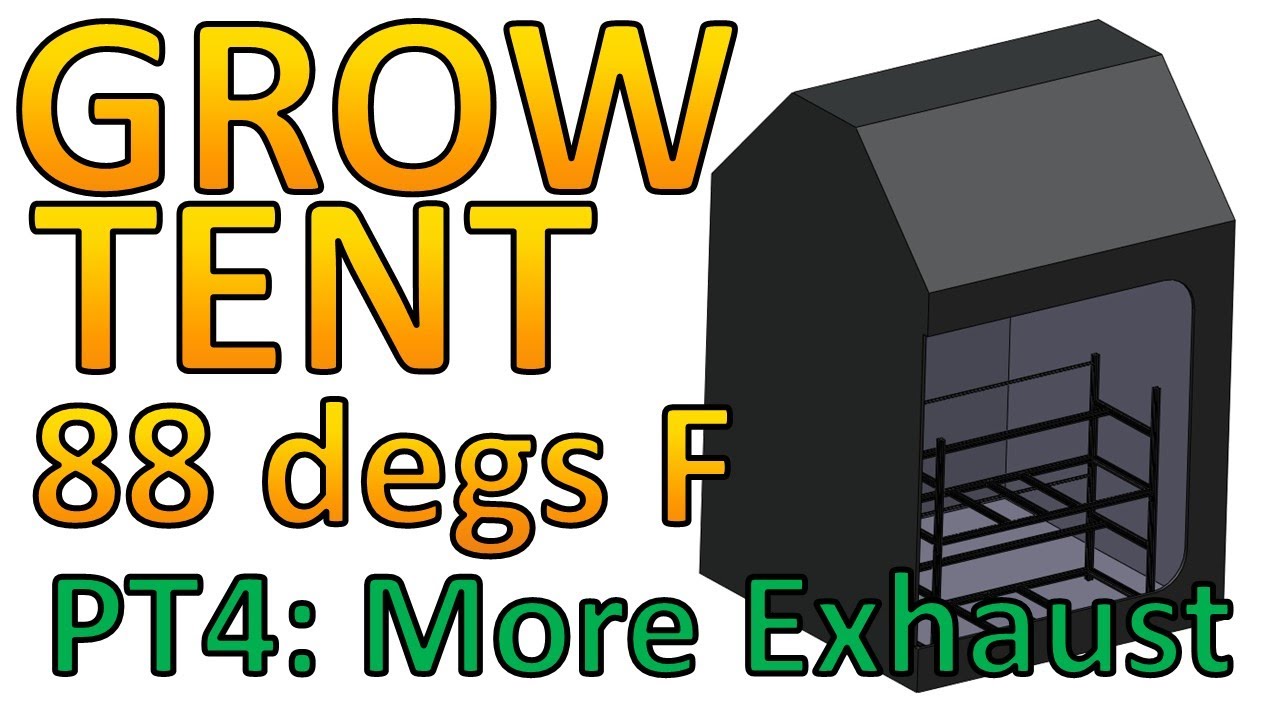 GPU mining in a grow tent ⛺️ More exhaust (PT 4) - YouTube