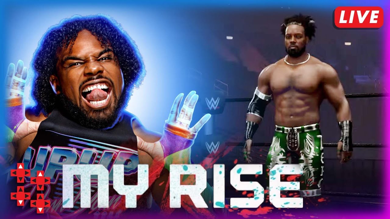 WWE 2K24 MyRISE with Austin Creed | UpUpDownDown Streams - YouTube