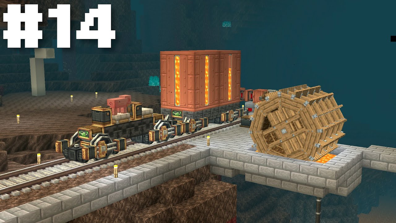 GUIA SURVIVIVAL / Mod create / Lava infinita Metodo 1 - YouTube