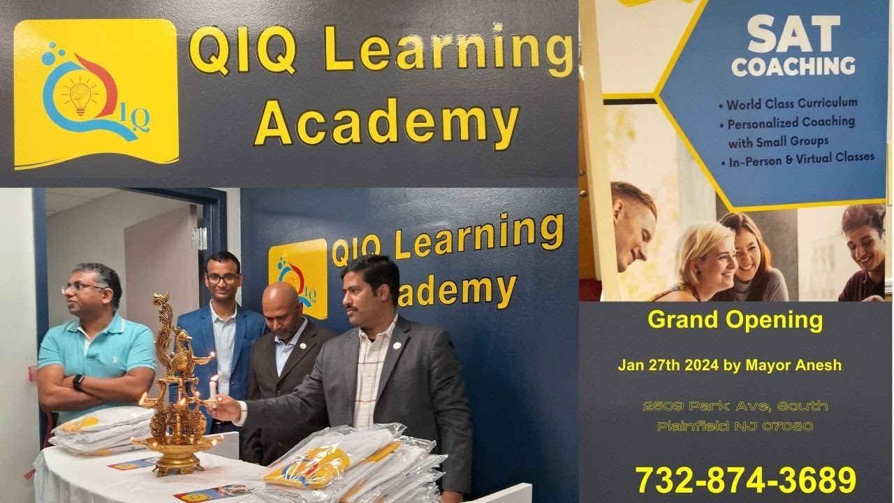 QIQ Learning Academy - South Plainfield Franchise opened by Srikanth ...