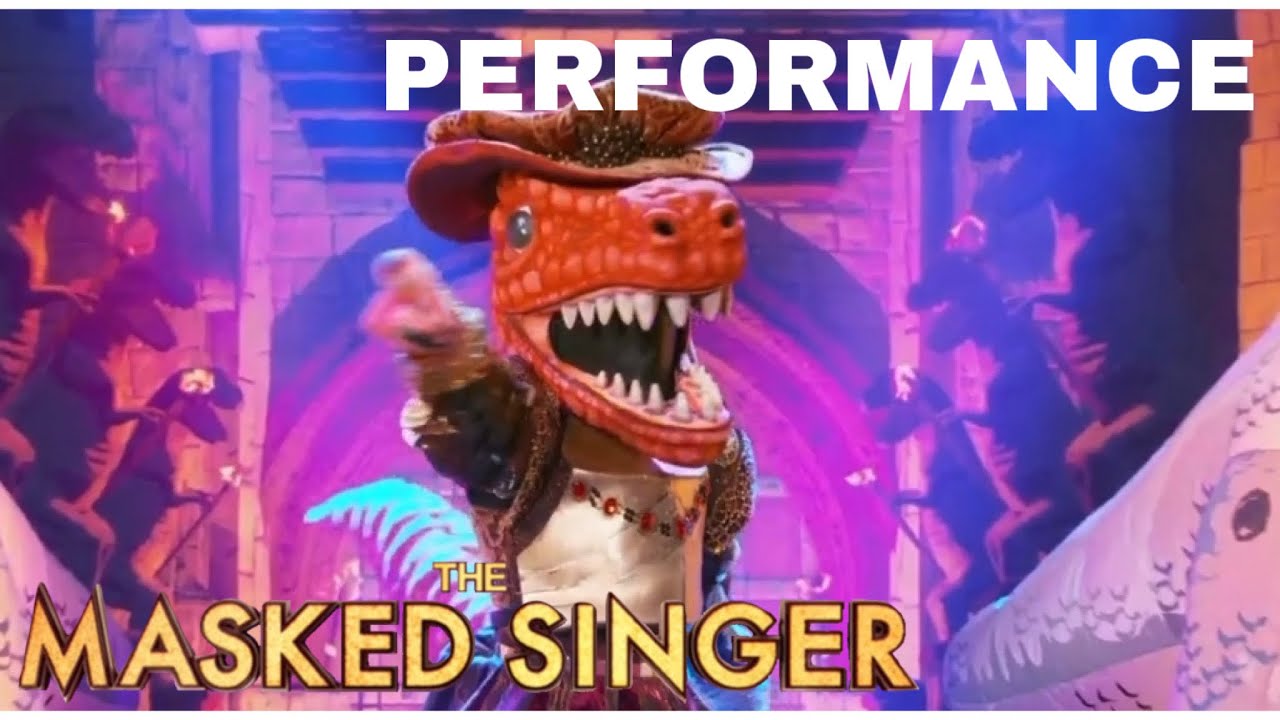 T-Rex sings “So What” by P!nk | The Masked Singer | Season 3 - YouTube