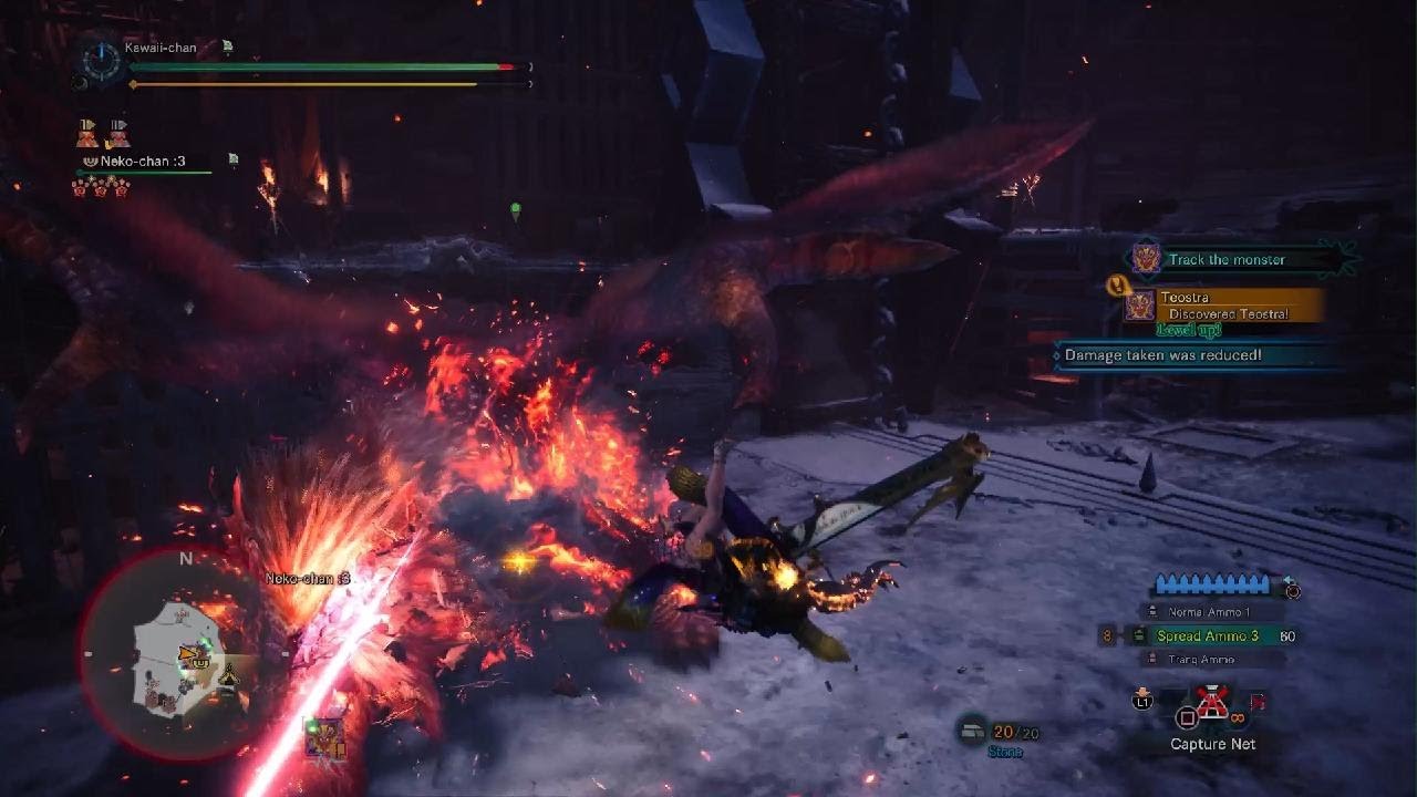 [MHW:I] Comfy Deco farm: Day of Ruin (tempered Teostra) vs Shield ...