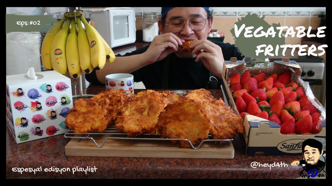 Veg Fritters Pritong Gulay Youtube