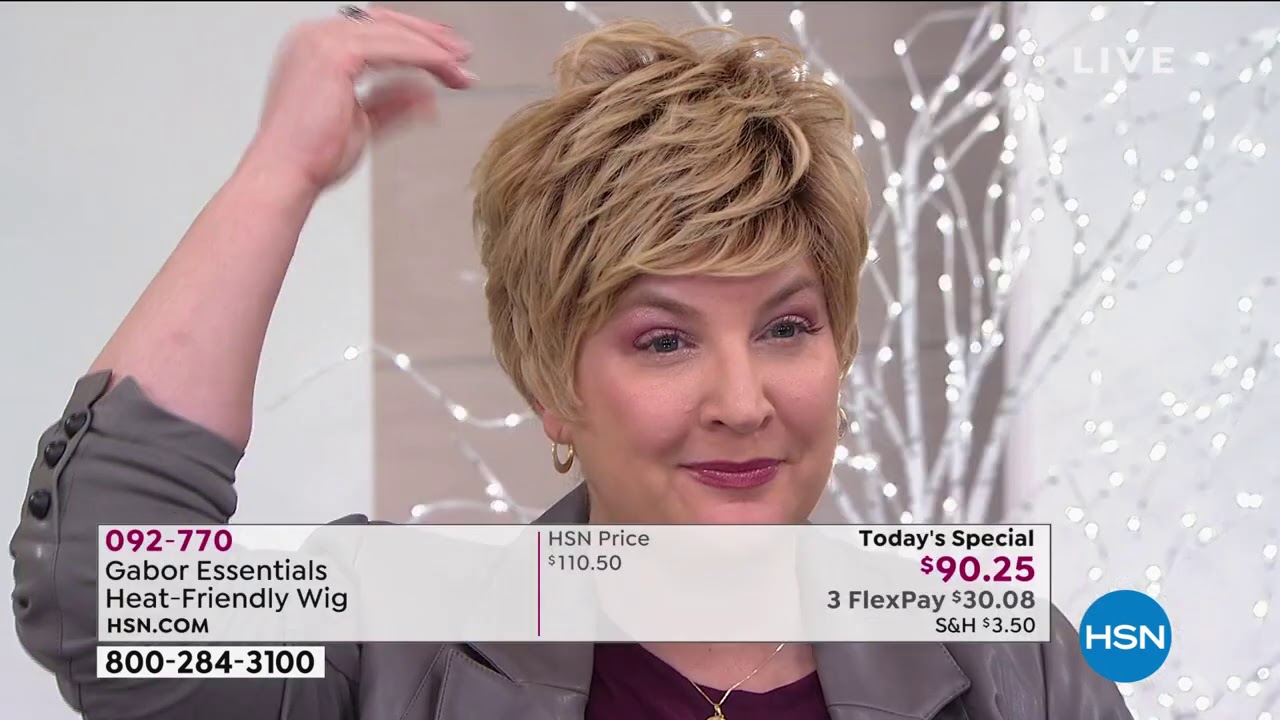 HSN | Gabor Wigs 12.30.2020 - 12 AM - YouTube