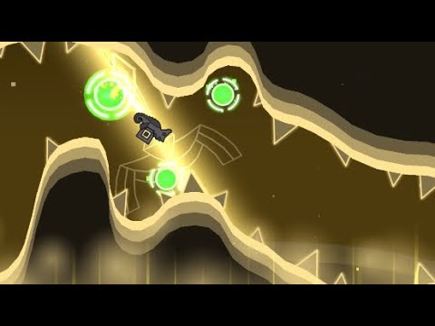 Geometry Dash, Gold Temple by Serponge100% mobile - YouTube