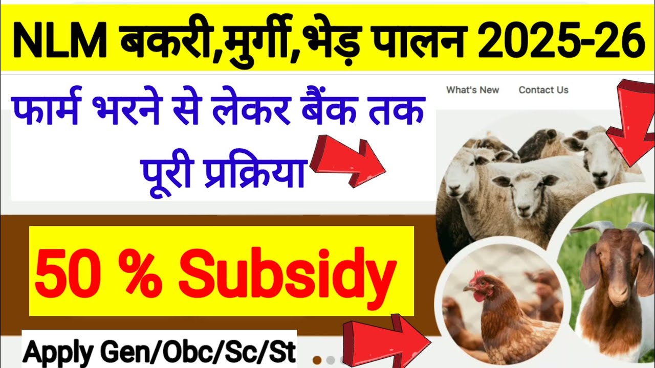 Goat Farming Form Fill Up l Bakri Palan Kaise Kare - YouTube