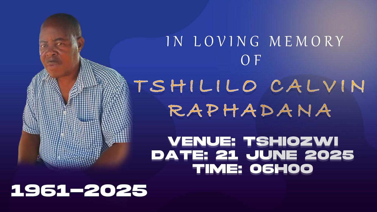 Tshililo Calvin Raphadana - YouTube