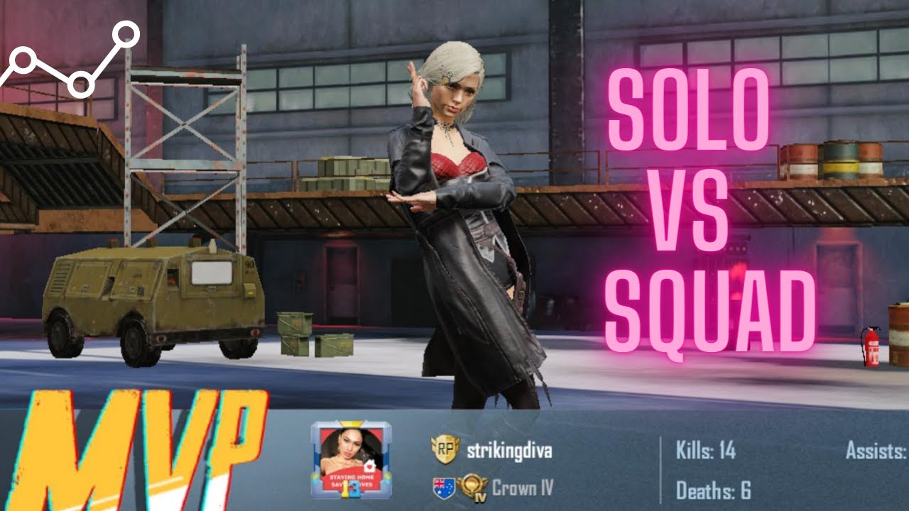 STRIKING DIVA SOLO VS SQUAD - YouTube