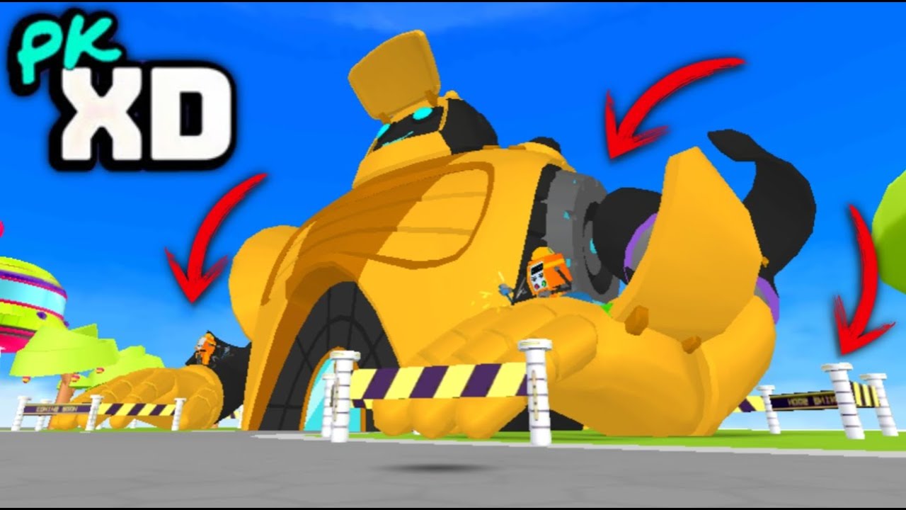 EXPLORANDO EL ROBOT GIGANTE!!🧐 PK XD - YouTube