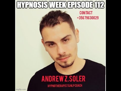 Hypnosis Week 112 Andrew Zammit Soler Interviews Royle Hypnotist - YouTube