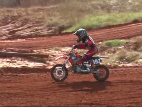 Trevor McMullen 9 yrs old going big @ Cooperland MX on ktm 65 - YouTube