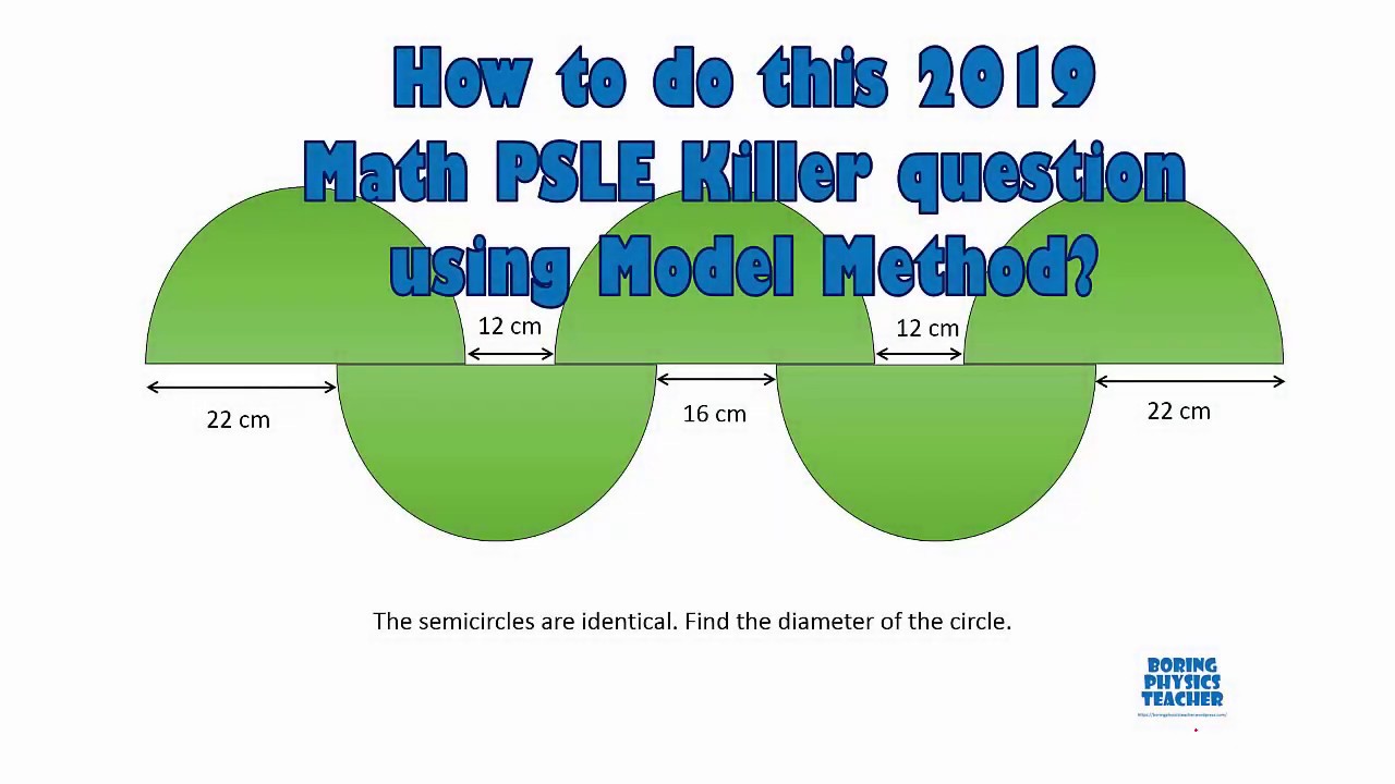 How To Solve Semi Circle Math PSLE Question Using Model Method YouTube how-to-solve-semi-circle-math-psle-question-using-model-method-youtube