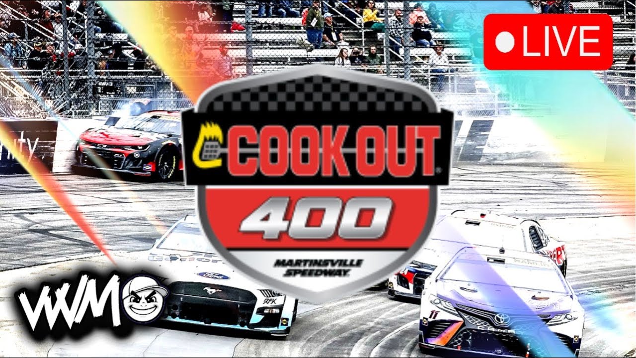 COOK OUT 400- Martinsville Speedway ( LIVE REACTION) - YouTube