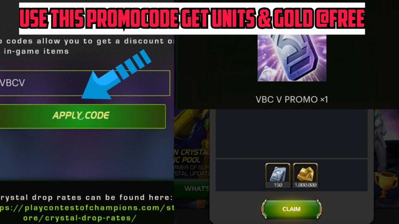 Use this promo code to get Units & Gold free - YouTube