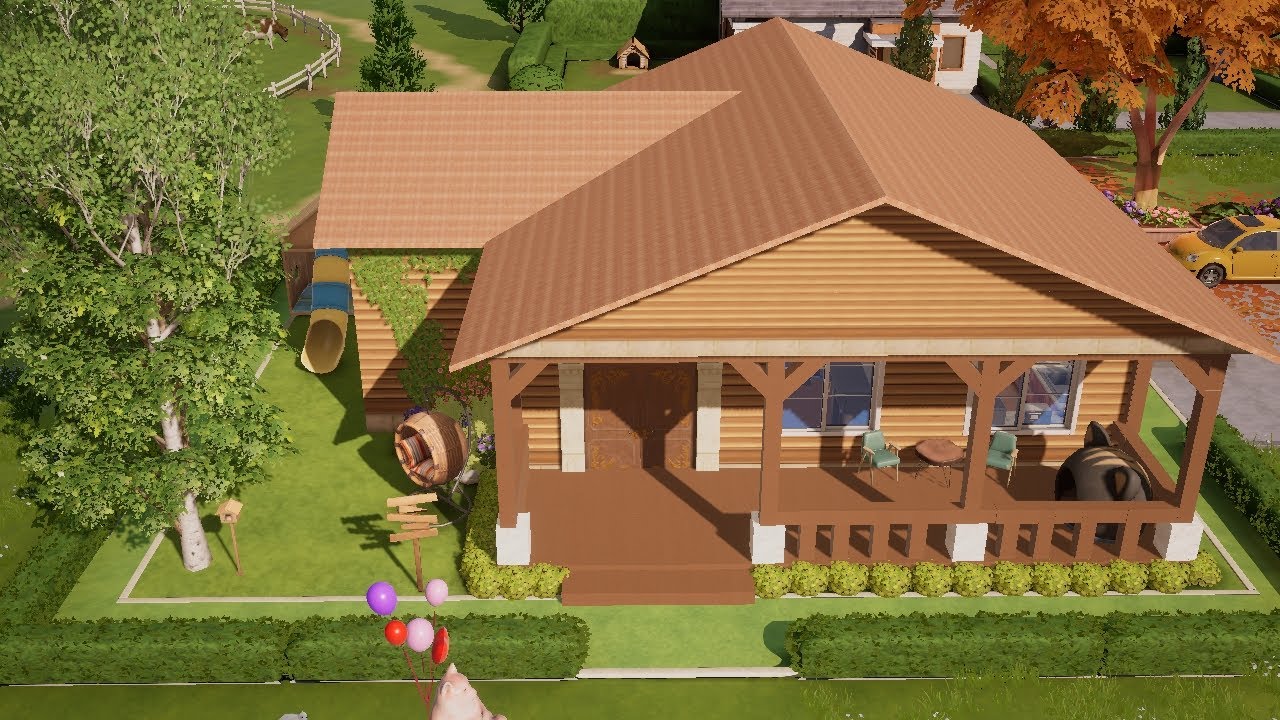 Single Storey Cottage Core house build in Life Makeover - YouTube