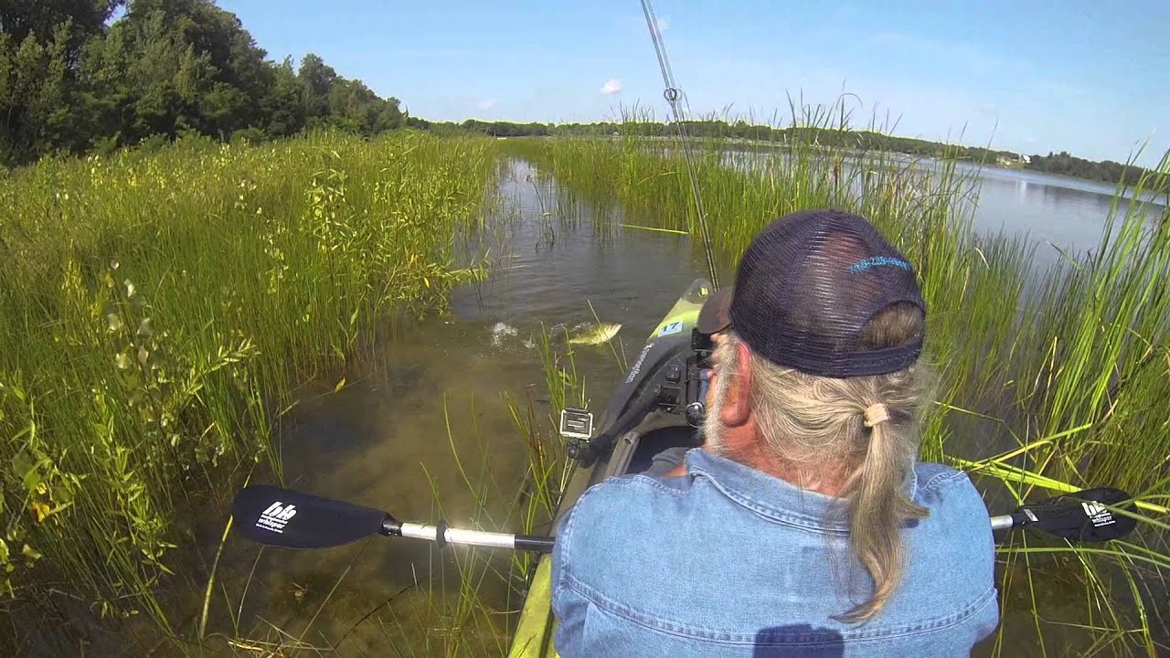 Bass fishing Church lake with ric - YouTube