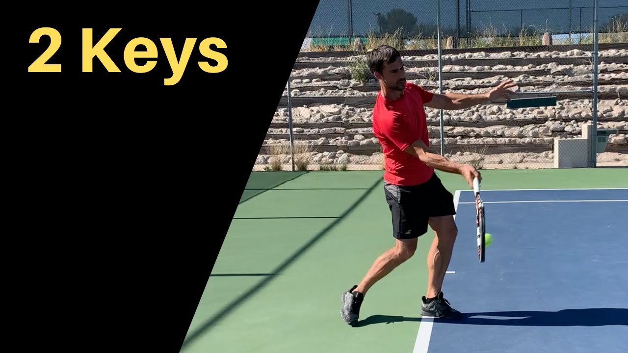 Forehand Contact Point For Power, Spin AND CONTROL! - YouTube