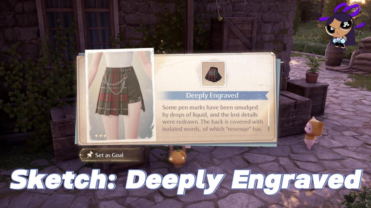 Infinity Nikki - Sketch Deeply Engraved - YouTube