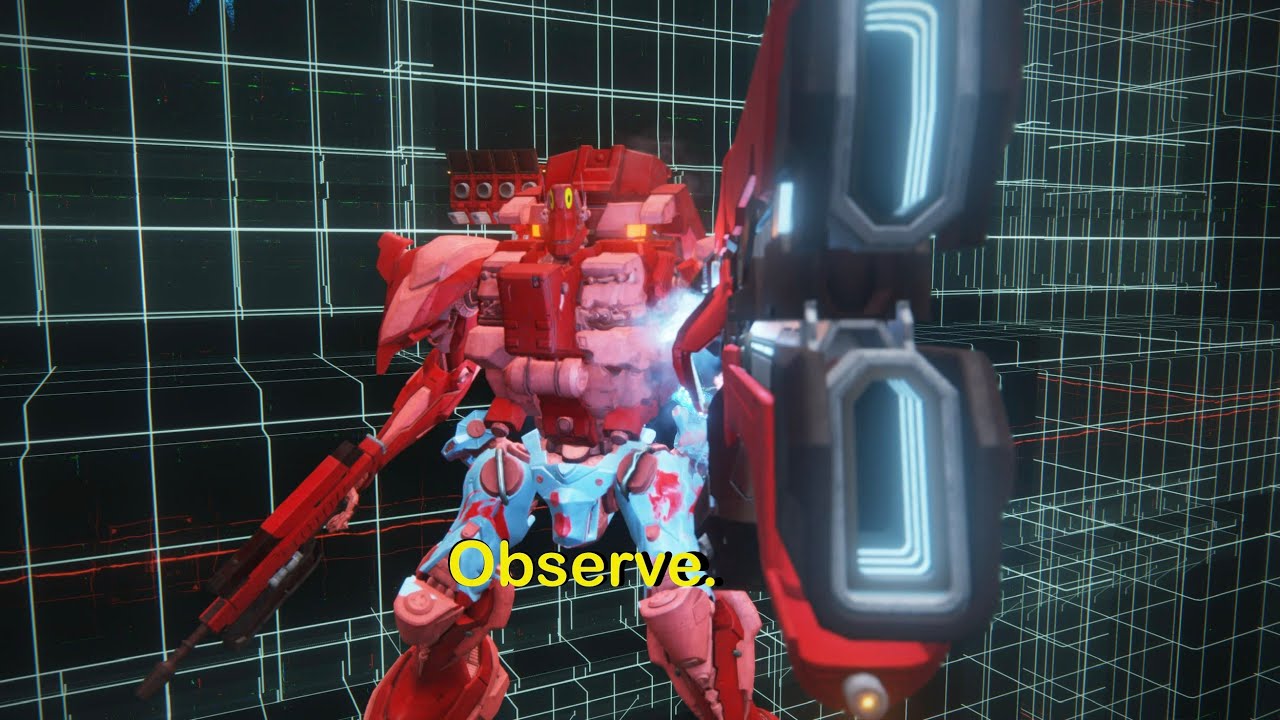 Larry the Lobster tells you to OBSERVE - Armoured Core 6 PvP - YouTube