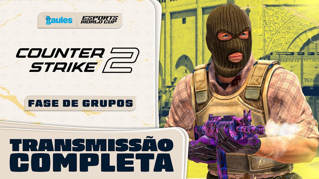 EWC - TEAM VITALITY X M80 - COUNTER STRIKE 2 - TRANSMISSÃO COMPLETA ...