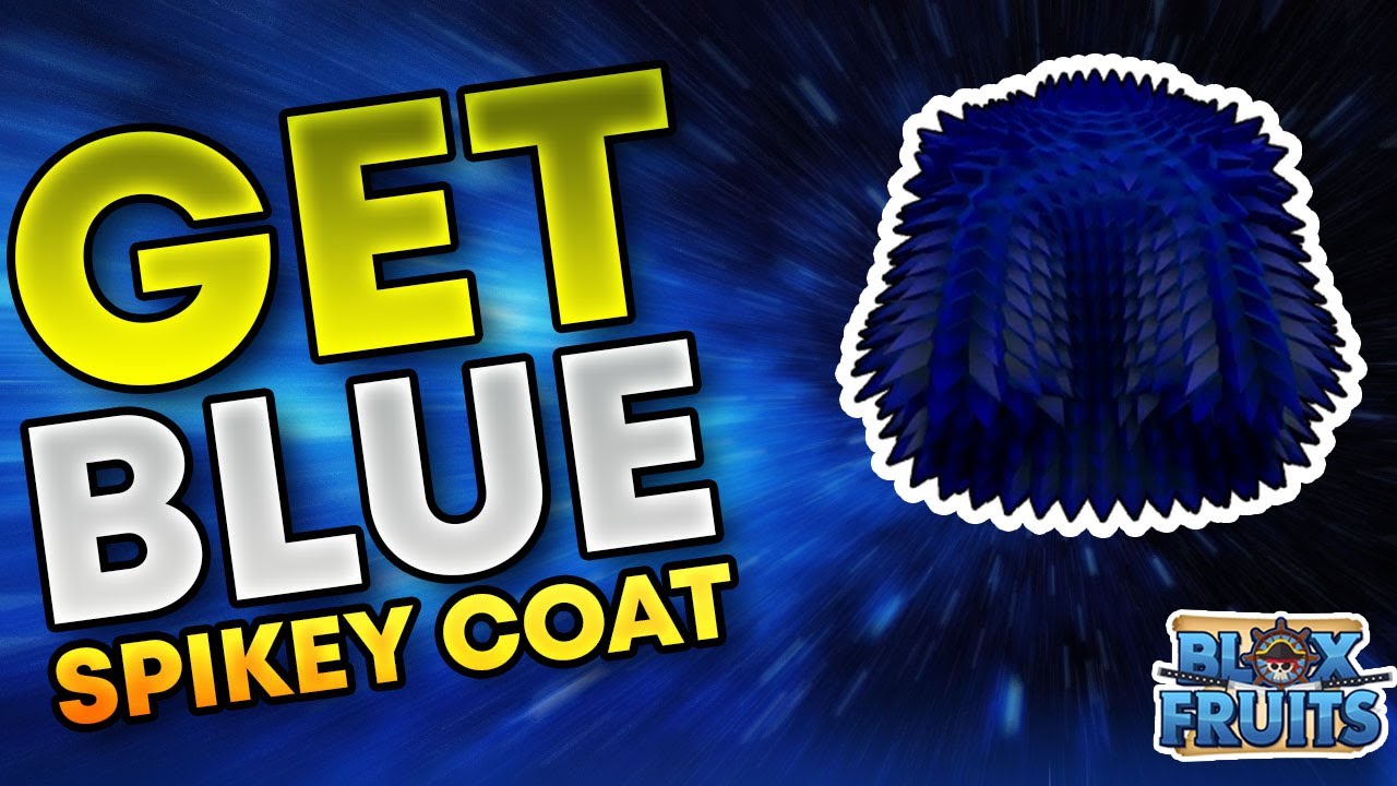 How To Get the Blue Spikey Coat in Bloxfruits - YouTube