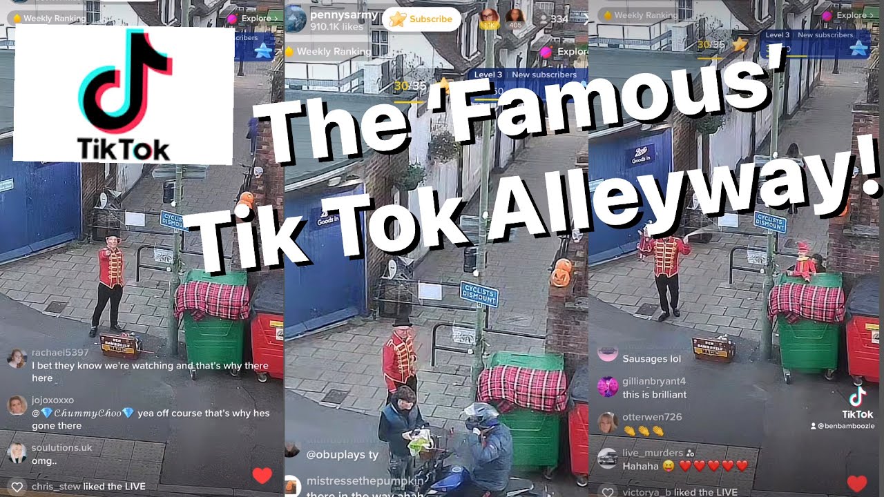 The Tik Tok Famous Rickmansworth Alleyway! With Prof James (London ...