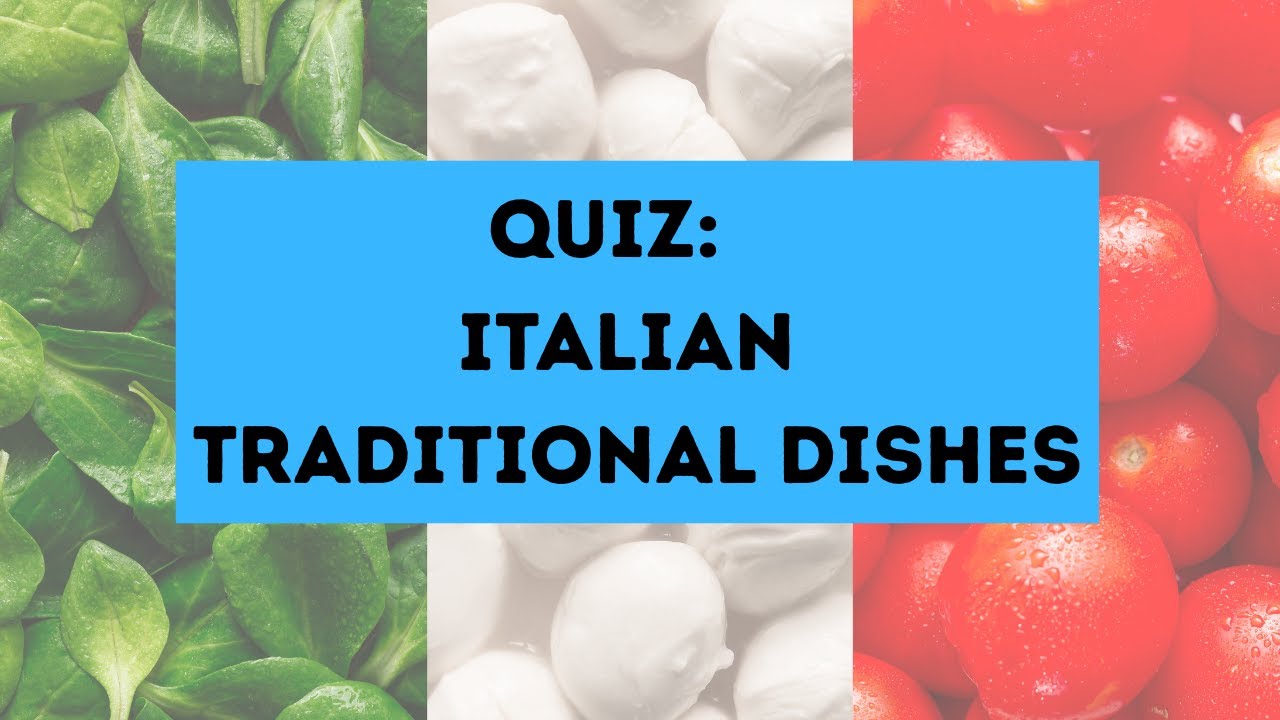 🇮🇹 ITALIAN QUIZ: Can You Guess These Traditional Dishes?#learnitalian # ...
