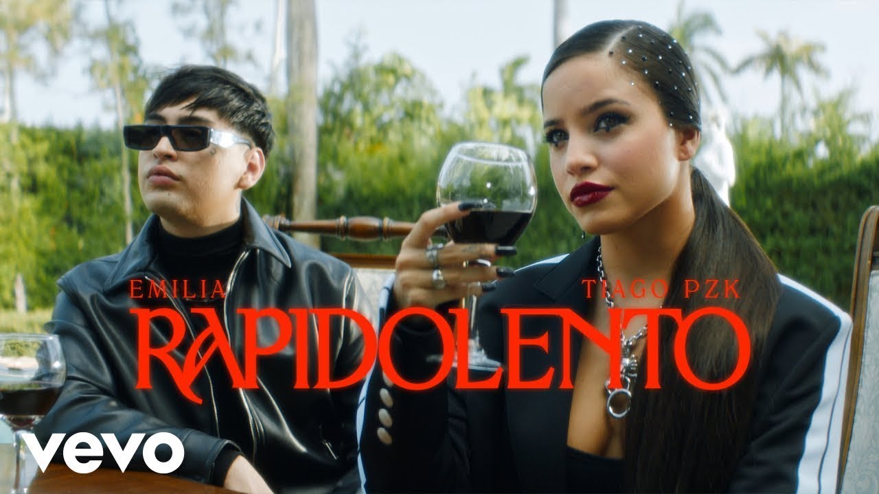 Emilia Tiago Pzk Rapido Lento Letra Lyrics Youtube