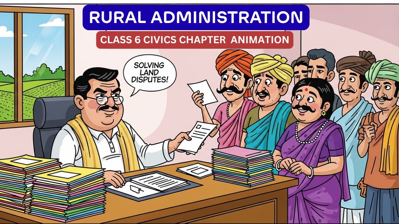 Rural Administration | Class 6 Civics Chapter 5 | NCERT CHAPTERS ...