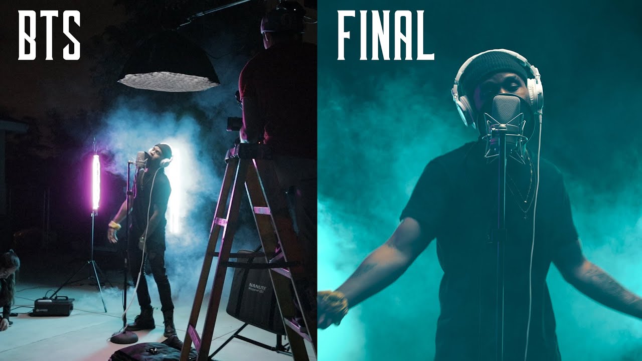 How I Filmed A Live Music Performance in my Backyard. BTS Breakdown ...