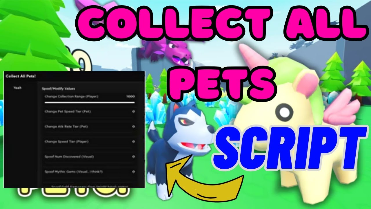 [🐾 CRAZY] Collect All Pets Script | AUTO FARM 🐕 INFINITE COINS 💰 MAX ...
