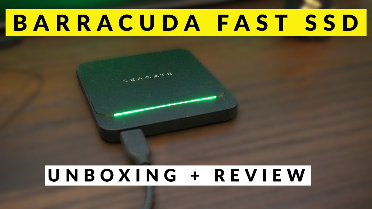 Barracuda Fast SSD by Seagate - Unboxing and Review Philippines - YouTube