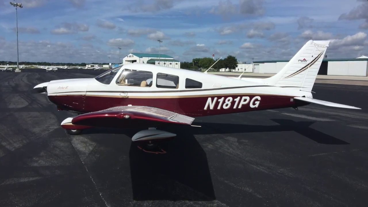 (Sold) Piper PA-181 N181PG - YouTube