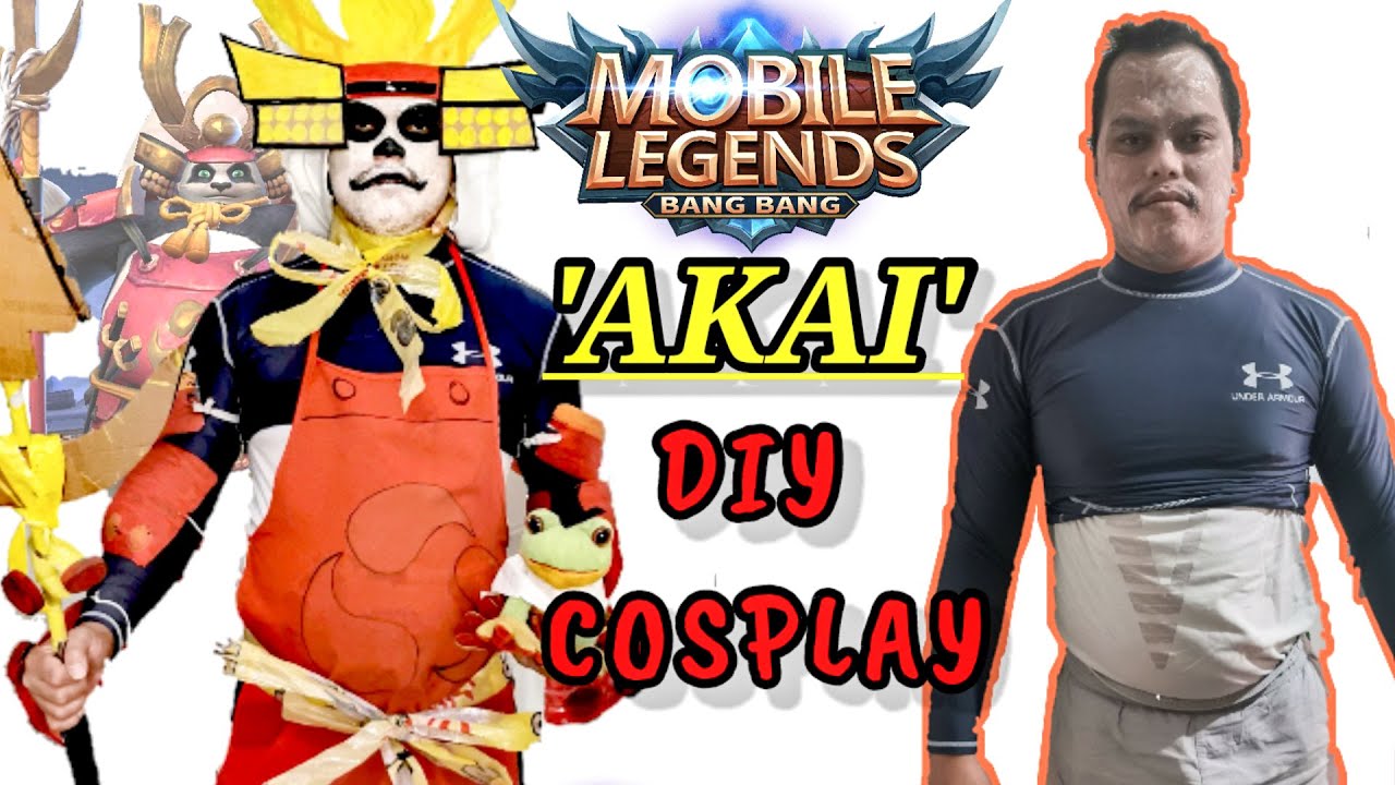 DIY "AKAI" COSPLAY- Mobile Legend (LowBudget Edition) | magnifiShe ...