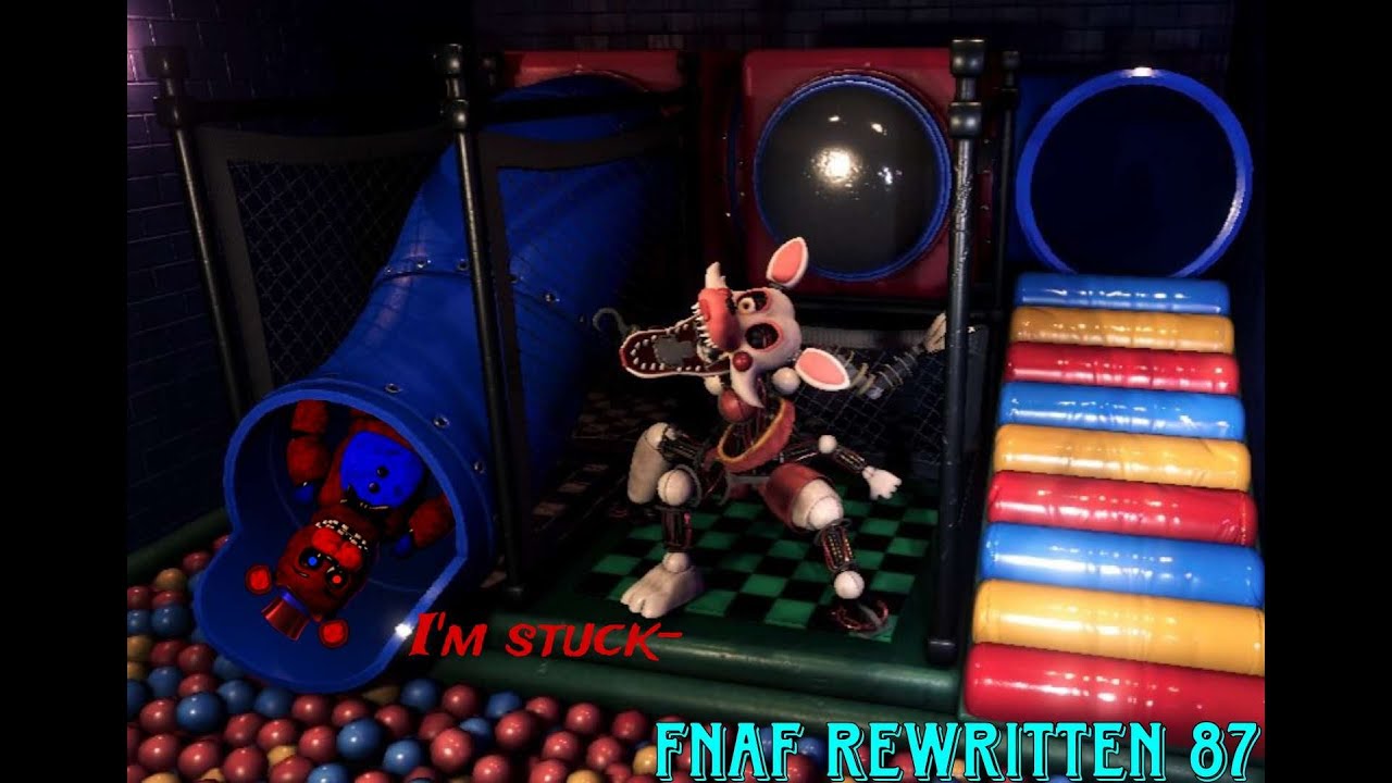 MANGLE GO AWAY (FNAF Rewritten 87 Night 4) - YouTube