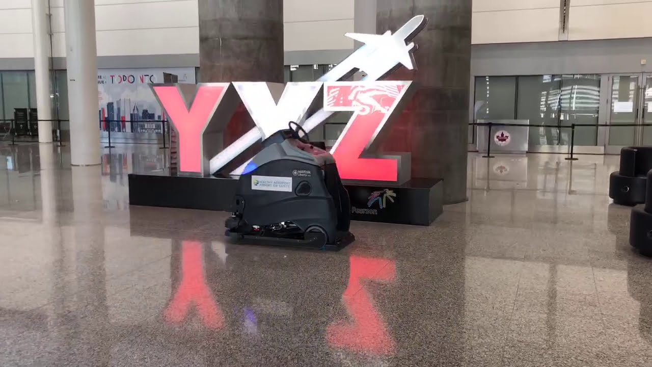 First Nilfisk Liberty SC50 Autonomous Floor scrubber with UVGI ...