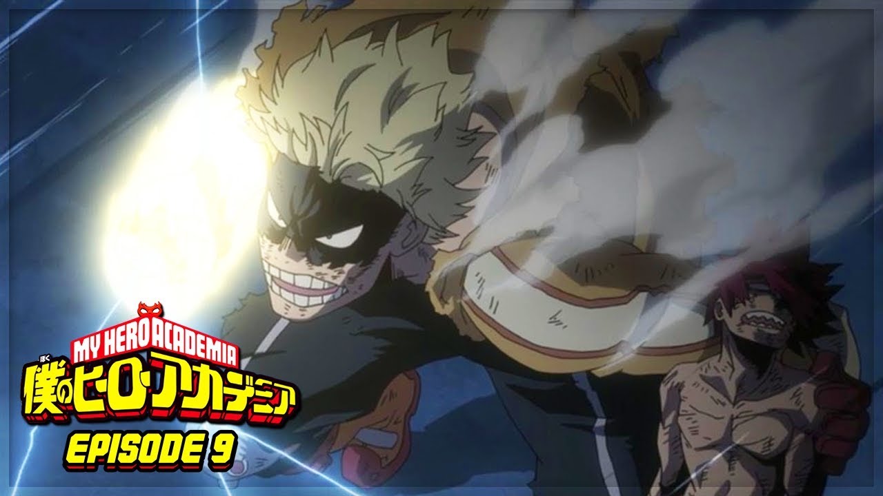 KIRISHIMA AND FATGUM VS RAPPA! My Hero Academia Season 4 Episode 9 ...