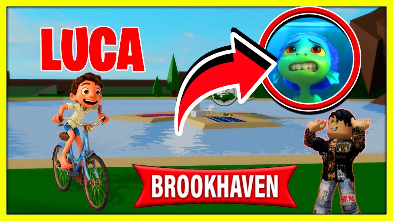 ENCONTREI O LUCA DA DISNEY NO BROOKHAVEN 🏡RP (ROBLOX) - YouTube